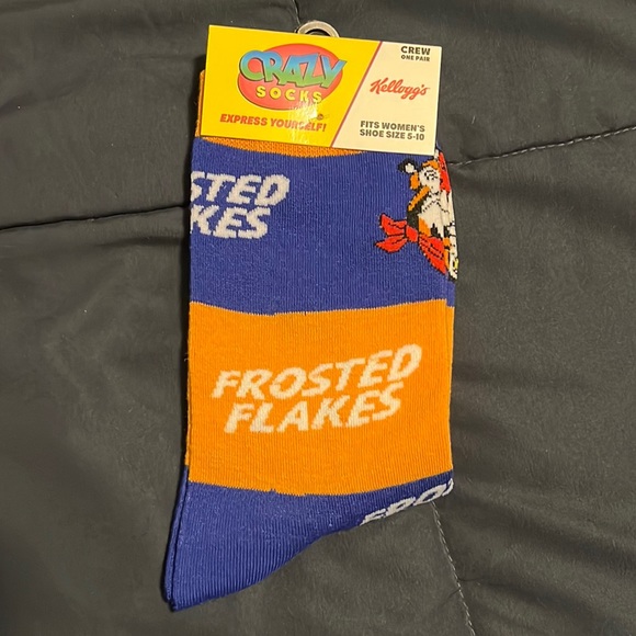 Accessories | Kelloggs Frosted Flakes Socks | Poshmark